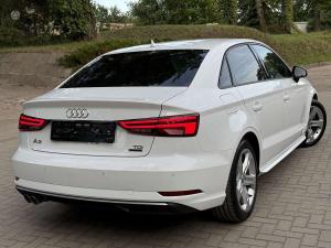 White Audi A3 2017 in Prienai, with an engine capacity of 2.00 L and mileage of 251 thousand km for 12800 €, photo 19 on AUTOMOTO.COM.LV