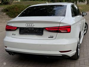 White Audi A3 2017 in Prienai, with an engine capacity of 2.00 L and mileage of 251 thousand km for 12800 €, photo 20 on AUTOMOTO.COM.LV
