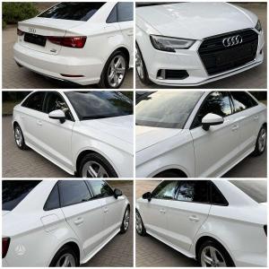 White Audi A3 2017 in Prienai, with an engine capacity of 2.00 L and mileage of 251 thousand km for 12800 €, photo 23 on AUTOMOTO.COM.LV