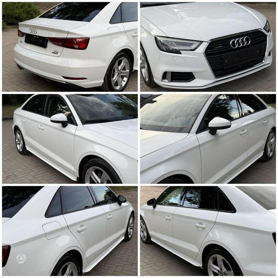 White Audi A3 2017 in Prienai, with an engine capacity of 2.00 L and mileage of 251 thousand km for 12800 €, photo 23 on AUTOMOTO.COM.LV