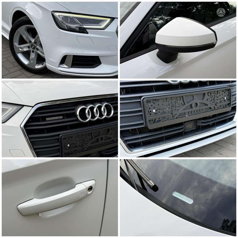 White Audi A3 2017 in Prienai, with an engine capacity of 2.00 L and mileage of 251 thousand km for 12800 €, photo 25 on AUTOMOTO.COM.LV