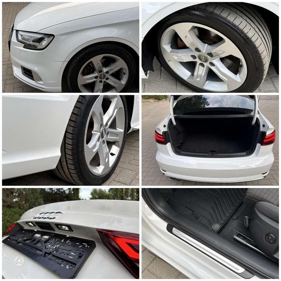 White Audi A3 2017 in Prienai, with an engine capacity of 2.00 L and mileage of 251 thousand km for 12800 €, photo 26 on AUTOMOTO.COM.LV