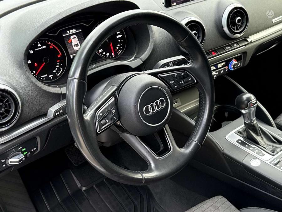 White Audi A3 2017 in Prienai, with an engine capacity of 2.00 L and mileage of 251 thousand km for 12800 €, photo 29 on AUTOMOTO.COM.LV