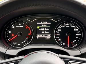 White Audi A3 2017 in Prienai, with an engine capacity of 2.00 L and mileage of 251 thousand km for 12800 €, photo 47 on AUTOMOTO.COM.LV