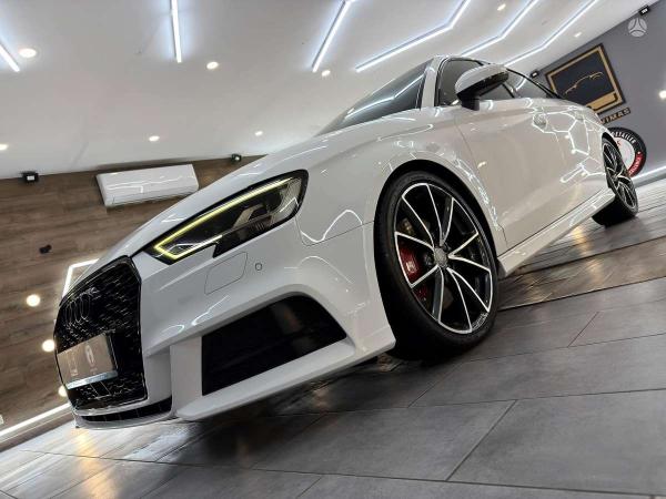 White Audi A3 2017 in Klaipeda, with an engine capacity of 1.98 L and mileage of 145 thousand km for 19900 €, photo 4 on AUTOMOTO.COM.LV