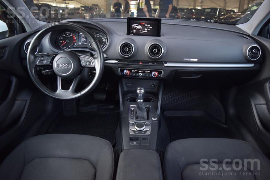 Balts Audi A3 2017 Rīga, ar dzinēja tilpumu 1.50 L un nobraukumu 131 tūkst. km par 12500 €, foto 5 vietnē AUTOMOTO.COM.LV