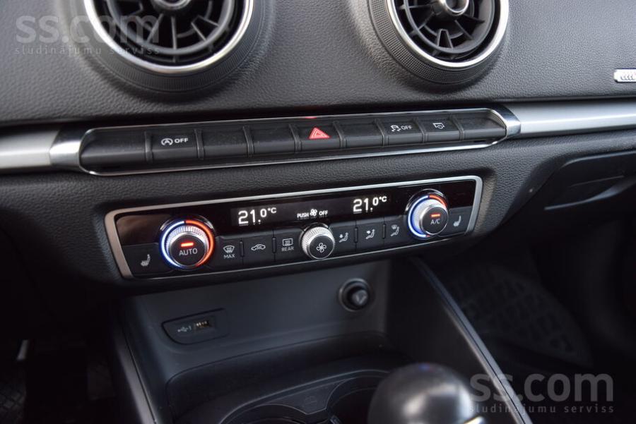 Balts Audi A3 2017 Rīga, ar dzinēja tilpumu 1.50 L un nobraukumu 131 tūkst. km par 12500 €, foto 7 vietnē AUTOMOTO.COM.LV