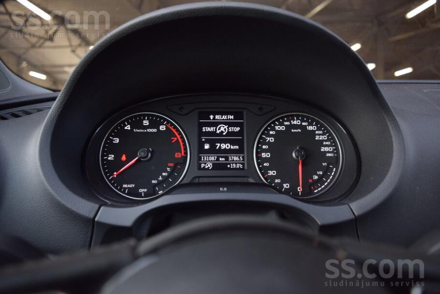 Balts Audi A3 2017 Rīga, ar dzinēja tilpumu 1.50 L un nobraukumu 131 tūkst. km par 12500 €, foto 10 vietnē AUTOMOTO.COM.LV