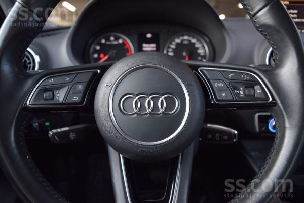 Audi A3 2017 Rīga vietnē Balts Audi A3 2017 Rīga, ar dzinēja tilpumu 1.50 L un nobraukumu 131 tūkst. km par 12500 €, foto 11 vietnē AUTOMOTO.COM.LV