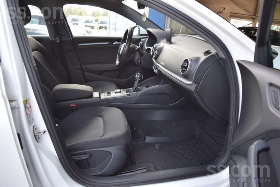 Balts Audi A3 2017 Rīga, ar dzinēja tilpumu 1.50 L un nobraukumu 131 tūkst. km par 12500 €, foto 14 vietnē AUTOMOTO.COM.LV
