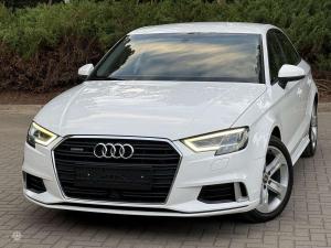 White Audi A3 2017 in Prienai, with an engine capacity of 2.00 L and mileage of 251 thousand km for 12200 €, photo 7 on AUTOMOTO.COM.LV