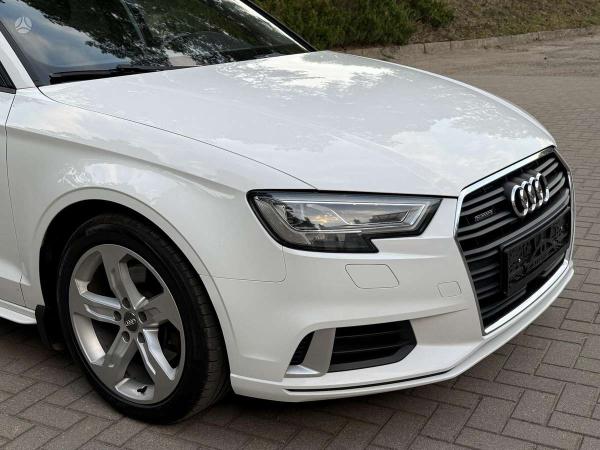 Audi A3 2017 in Prienai on AUTOMOTO.COM.LV White Audi A3 2017 in Prienai, with an engine capacity of 2.00 L and mileage of 251 thousand km for 12200 €, photo 11 on AUTOMOTO.COM.LV