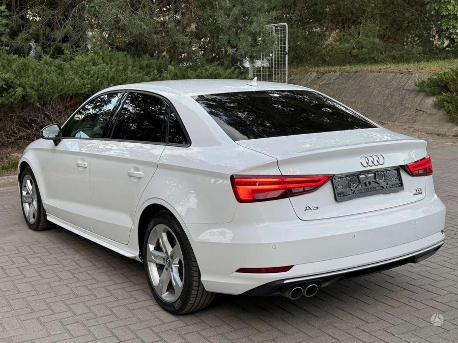 White Audi A3 2017 in Prienai, with an engine capacity of 2.00 L and mileage of 251 thousand km for 12200 €, photo 17 on AUTOMOTO.COM.LV