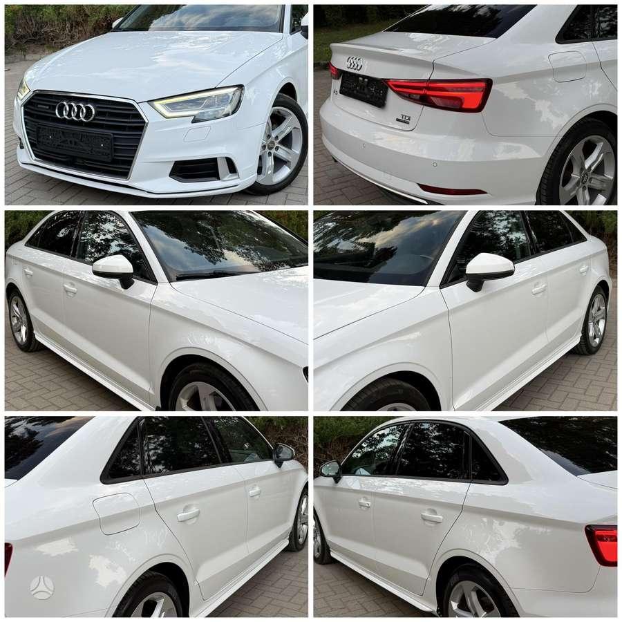 White Audi A3 2017 in Prienai, with an engine capacity of 2.00 L and mileage of 251 thousand km for 12200 €, photo 23 on AUTOMOTO.COM.LV