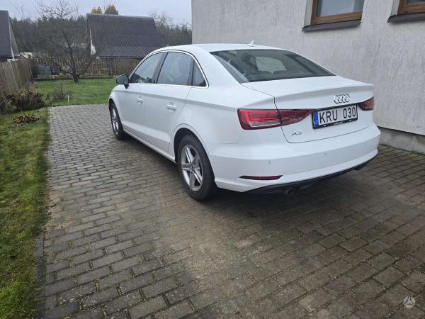 Balts Audi A3 2018 Viļņa, ar dzinēja tilpumu 1.60 L un nobraukumu 63 tūkst. km par 15200 €, foto 2 vietnē AUTOMOTO.COM.LV