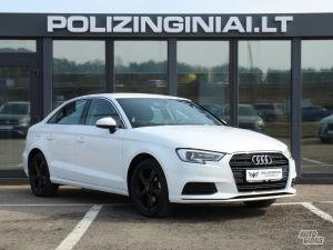 White Audi A3 2018 in Vilnius, with an engine capacity of 1.60 L and mileage of 63 thousand km for 14350 €, photo 3 on AUTOMOTO.COM.LV