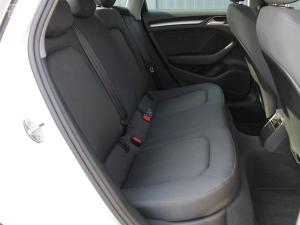 White Audi A3 2018 in Vilnius, with an engine capacity of 1.60 L and mileage of 63 thousand km for 14350 €, photo 17 on AUTOMOTO.COM.LV
