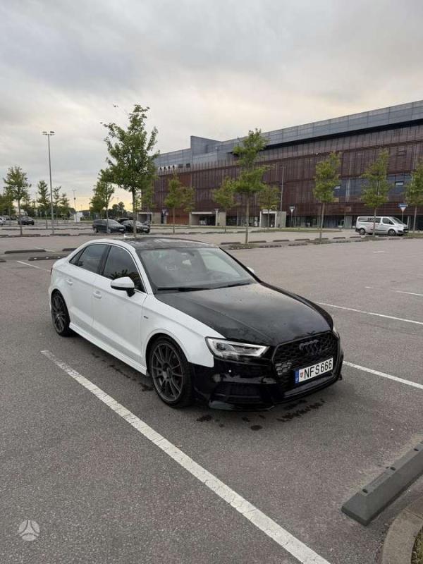 Balts Audi A3 2018 Klaipėda, ar dzinēja tilpumu 2.00 L un nobraukumu 106 tūkst. km par 16500 €, foto 1 vietnē AUTOMOTO.COM.LV