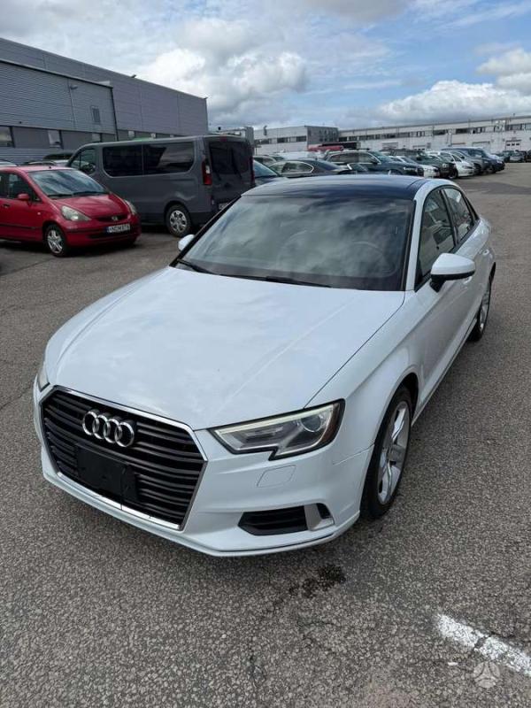 Balts Audi A3 2018 Viļņa, ar dzinēja tilpumu 2.00 L un nobraukumu 181 tūkst. km par 13800 €, foto 1 vietnē AUTOMOTO.COM.LV