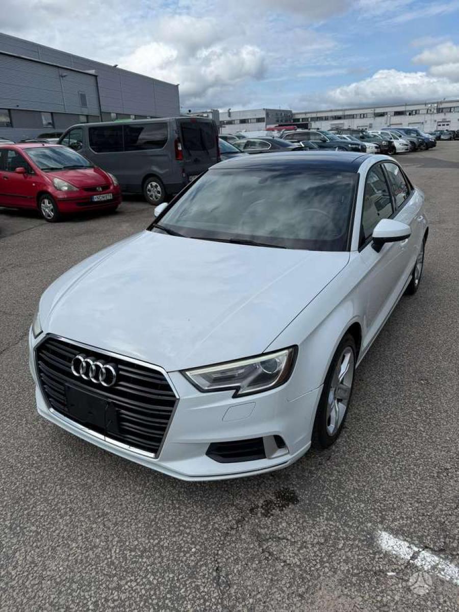 Balts Audi A3 2018 Viļņa, ar dzinēja tilpumu 2.00 L un nobraukumu 181 tūkst. km par 13800 €, foto 1 vietnē AUTOMOTO.COM.LV