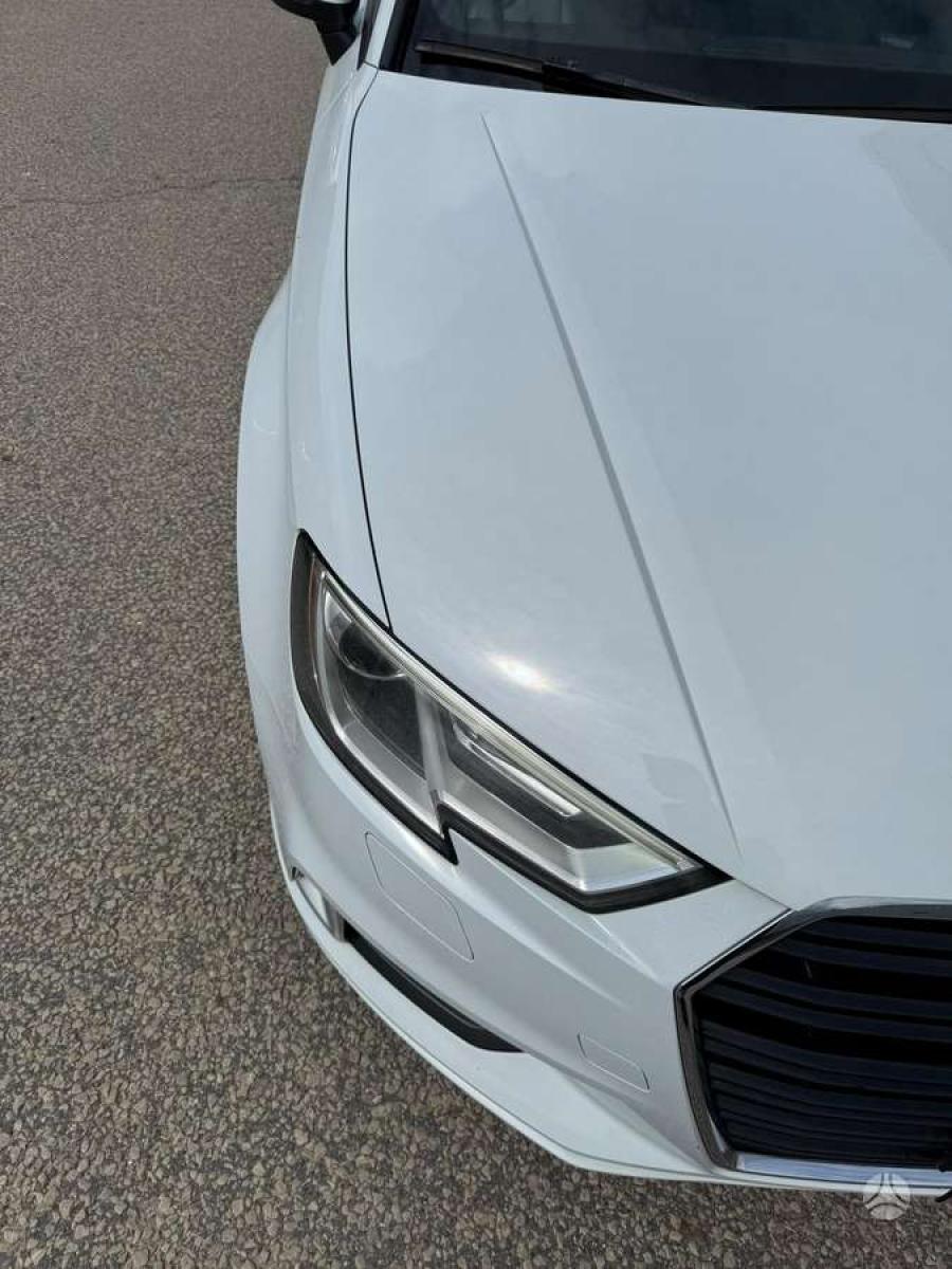 Balts Audi A3 2018 Viļņa, ar dzinēja tilpumu 2.00 L un nobraukumu 181 tūkst. km par 13800 €, foto 7 vietnē AUTOMOTO.COM.LV
