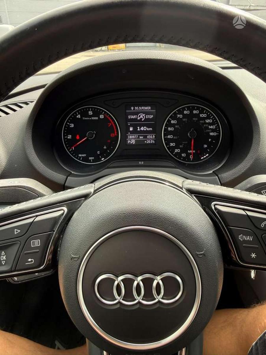 Balts Audi A3 2018 Viļņa, ar dzinēja tilpumu 2.00 L un nobraukumu 181 tūkst. km par 13800 €, foto 25 vietnē AUTOMOTO.COM.LV