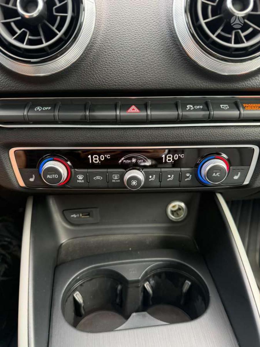 Balts Audi A3 2018 Viļņa, ar dzinēja tilpumu 2.00 L un nobraukumu 181 tūkst. km par 13800 €, foto 27 vietnē AUTOMOTO.COM.LV