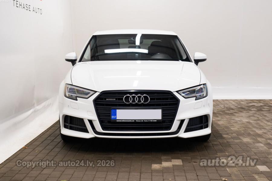 White Audi A3 2018 in Tartu, with an engine capacity of 2.00 L and mileage of 235 thousand km for 22900 €, photo 4 on AUTOMOTO.COM.LV