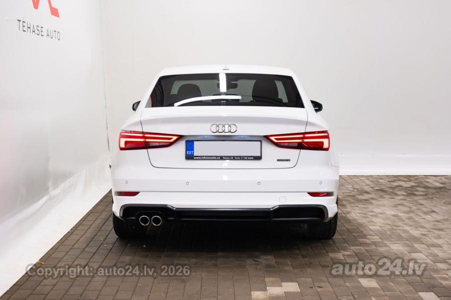 White Audi A3 2018 in Tartu, with an engine capacity of 2.00 L and mileage of 235 thousand km for 22900 €, photo 5 on AUTOMOTO.COM.LV