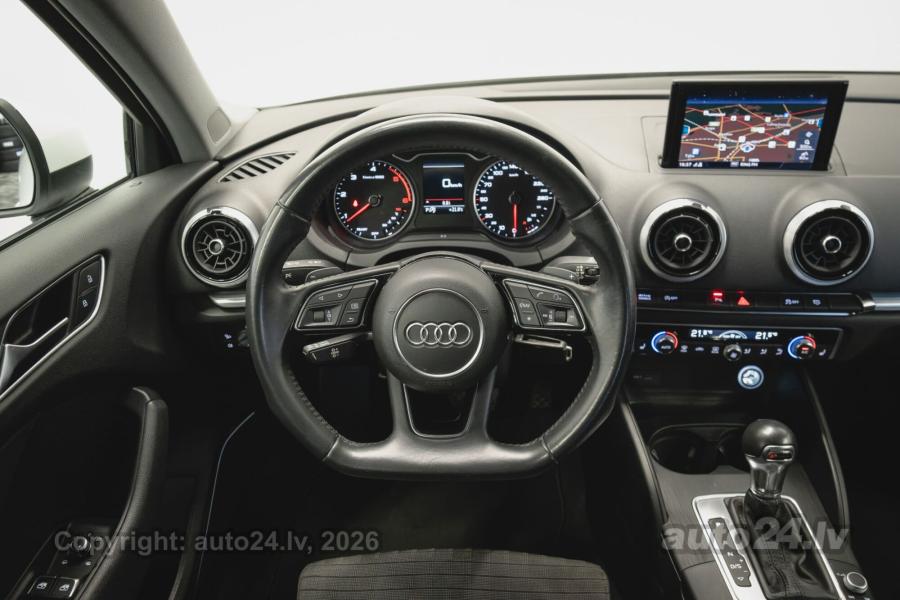 White Audi A3 2018 in Tartu, with an engine capacity of 2.00 L and mileage of 235 thousand km for 22900 €, photo 11 on AUTOMOTO.COM.LV