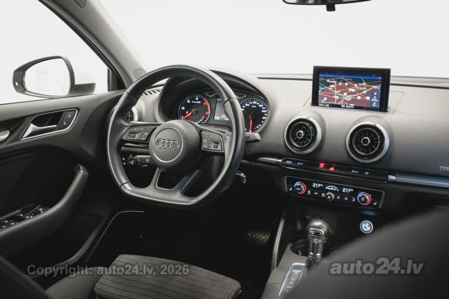 White Audi A3 2018 in Tartu, with an engine capacity of 2.00 L and mileage of 235 thousand km for 22900 €, photo 13 on AUTOMOTO.COM.LV