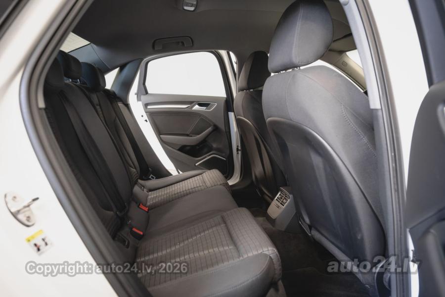 White Audi A3 2018 in Tartu, with an engine capacity of 2.00 L and mileage of 235 thousand km for 22900 €, photo 15 on AUTOMOTO.COM.LV