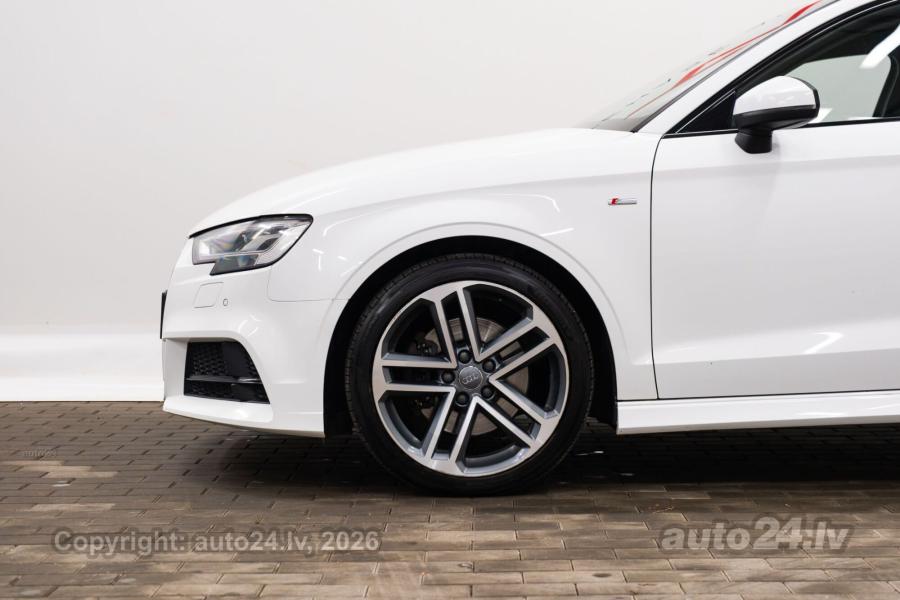 White Audi A3 2018 in Tartu, with an engine capacity of 2.00 L and mileage of 235 thousand km for 22900 €, photo 24 on AUTOMOTO.COM.LV