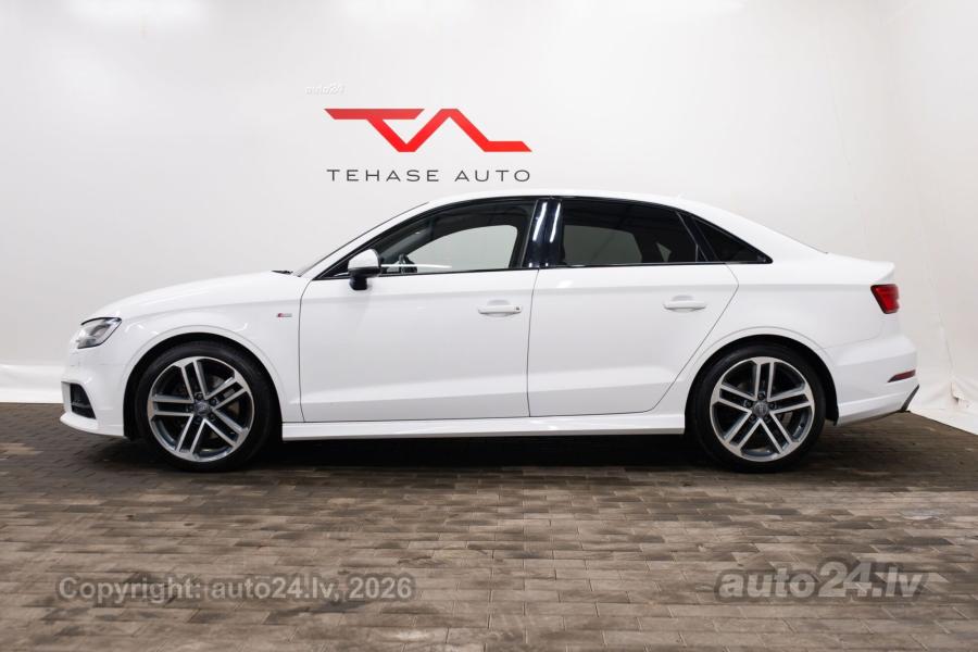 White Audi A3 2018 in Tartu, with an engine capacity of 2.00 L and mileage of 235 thousand km for 22900 €, photo 25 on AUTOMOTO.COM.LV