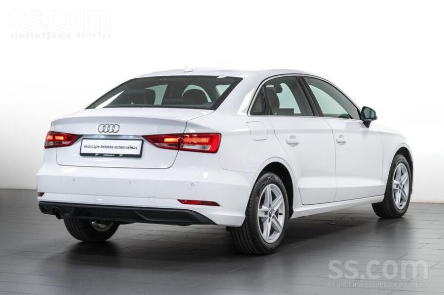 White Audi A3 2018 in Riga, with an engine capacity of 1.60 L and mileage of 86 thousand km for 16500 €, photo 3 on AUTOMOTO.COM.LV