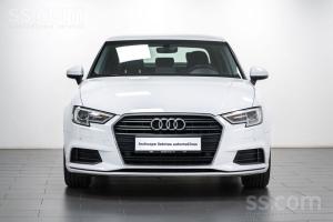 White Audi A3 2018 in Riga, with an engine capacity of 1.60 L and mileage of 86 thousand km for 16500 €, photo 4 on AUTOMOTO.COM.LV