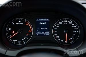 White Audi A3 2018 in Riga, with an engine capacity of 1.60 L and mileage of 86 thousand km for 16500 €, photo 6 on AUTOMOTO.COM.LV