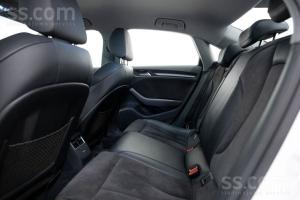 White Audi A3 2018 in Riga, with an engine capacity of 1.60 L and mileage of 86 thousand km for 16500 €, photo 8 on AUTOMOTO.COM.LV