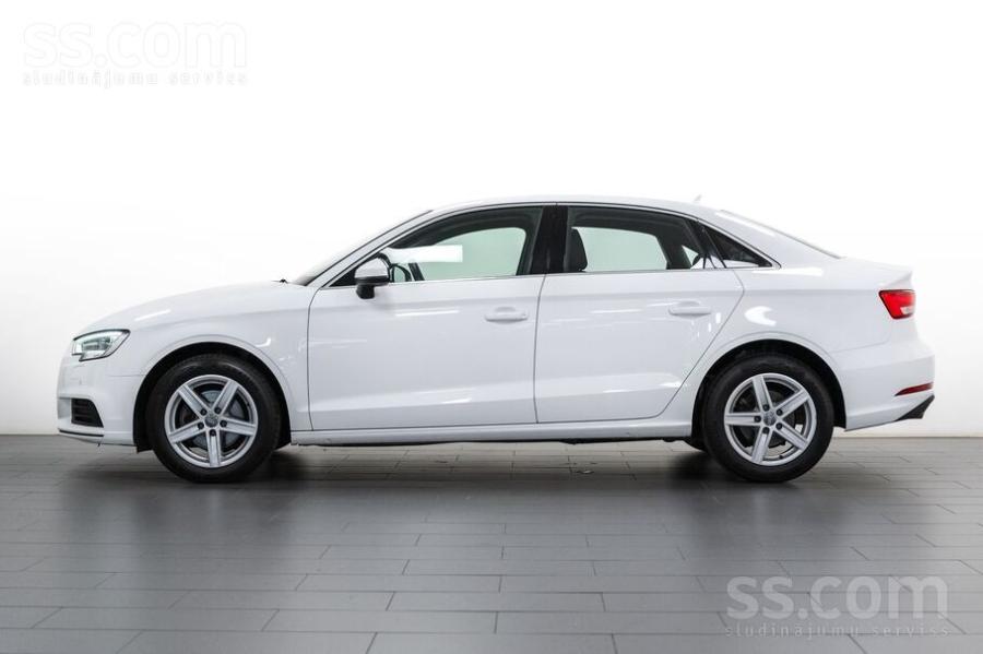 White Audi A3 2018 in Riga, with an engine capacity of 1.60 L and mileage of 86 thousand km for 16500 €, photo 10 on AUTOMOTO.COM.LV