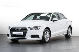 White Audi A3 2018 in Riga, with an engine capacity of 1.60 L and mileage of 86 thousand km for 16500 €, photo  on AUTOMOTO.COM.LV