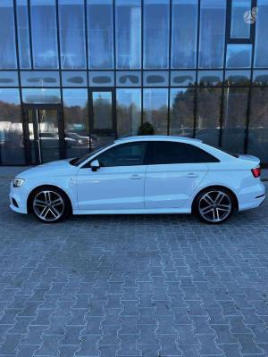 White Audi A3 2019 in Vilnius, with an engine capacity of 1.50 L and mileage of 110 thousand km for 15800 €, photo 3 on AUTOMOTO.COM.LV