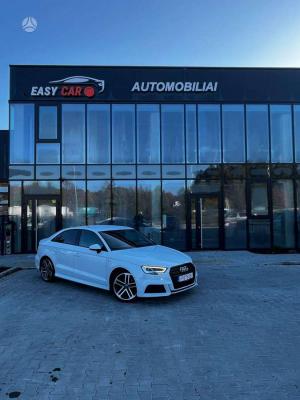 Balts Audi A3 2019 Viļņa, ar dzinēja tilpumu 1.50 L un nobraukumu 111 tūkst. km par 15600 €, foto  vietnē AUTOMOTO.COM.LV