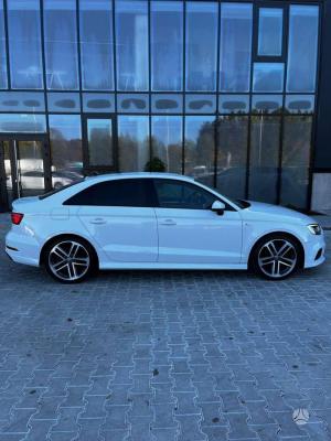 White Audi A3 2019 in Vilnius, with an engine capacity of 1.50 L and mileage of 111 thousand km for 15600 €, photo 5 on AUTOMOTO.COM.LV