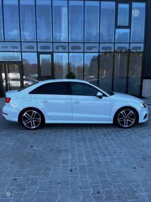 White Audi A3 2019 in Vilnius, with an engine capacity of 1.50 L and mileage of 111 thousand km for 15499 €, photo 5 on AUTOMOTO.COM.LV