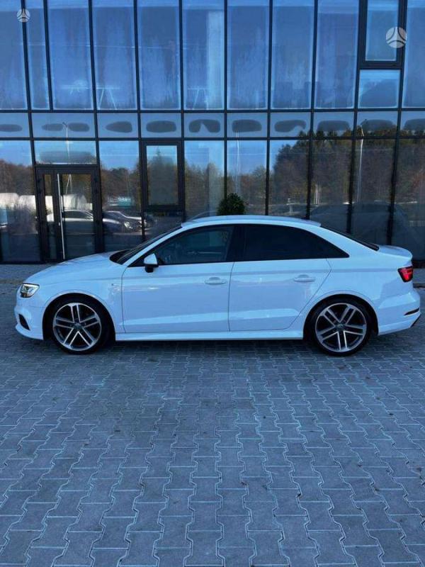 Balts Audi A3 2019 Viļņa, ar dzinēja tilpumu 1.50 L un nobraukumu 111 tūkst. km par 15300 €, foto 3 vietnē AUTOMOTO.COM.LV