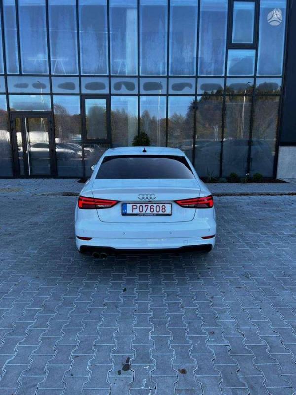Balts Audi A3 2019 Viļņa, ar dzinēja tilpumu 1.50 L un nobraukumu 111 tūkst. km par 15300 €, foto 4 vietnē AUTOMOTO.COM.LV