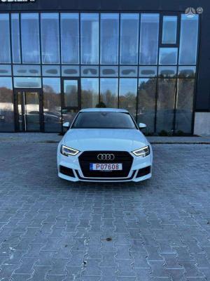 White Audi A3 2019 in Vilnius, with an engine capacity of 1.50 L and mileage of 111 thousand km for 15100 €, photo 2 on AUTOMOTO.COM.LV