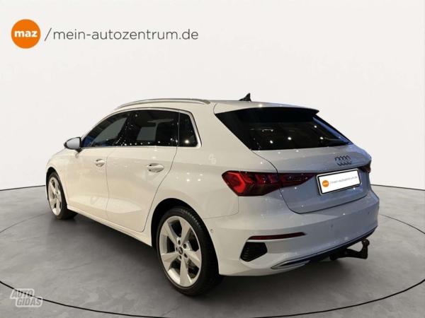 White Audi A3 2020 in Kaunas, with an engine capacity of 1.40 L and mileage of 76 thousand km for 26479 €, photo 4 on AUTOMOTO.COM.LV