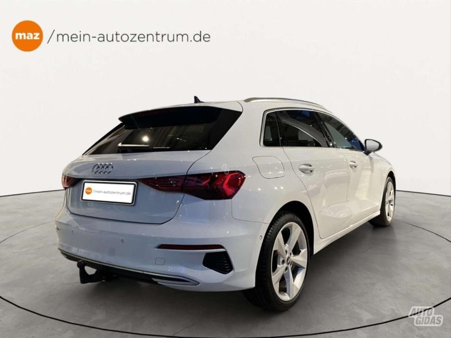 White Audi A3 2020 in Kaunas, with an engine capacity of 1.40 L and mileage of 76 thousand km for 26479 €, photo 6 on AUTOMOTO.COM.LV