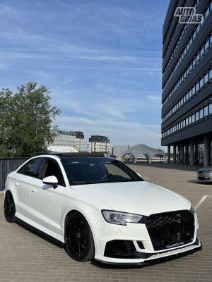 White Audi A3 2020 in Kaunas, with an engine capacity of 2.00 L and mileage of 53 thousand km for 19000 €, photo  on AUTOMOTO.COM.LV